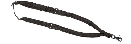Voodoo Tactical Single Point Bungee Rifle Sling - Black - Hero Outdoors
