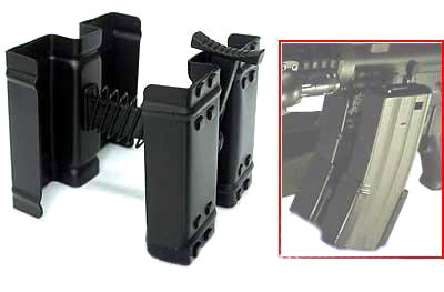 Matrix Full Metal Dual Magazine Clamp for M4, M16, AK, Famas and G3 ...