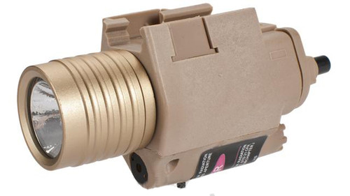 Matrix M6 Tactical Laser / Flashlight Combo w/ Remote Pressure Switch ...