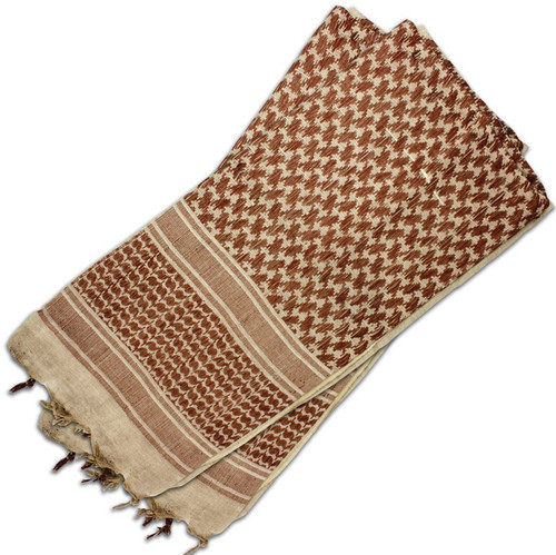 Red Rock Shemagh - Tan/Brown - Hero Outdoors