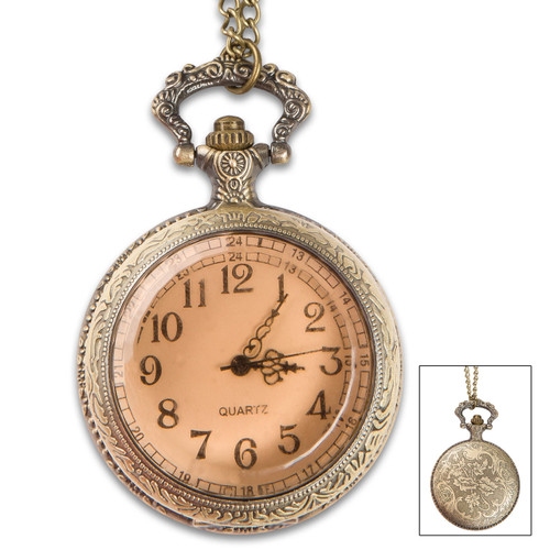 Madison Bay Western-Style Pocket Watch Necklace - Hero Outdoors