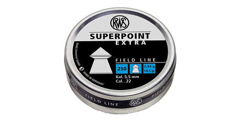 RWS Hobby Superpoint .22 cal. Pellets - 250 count - Hero Outdoors