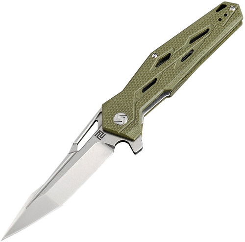 Interceptor Linerlock Green D2 - Hero Outdoors