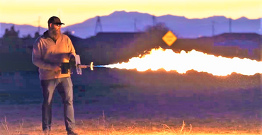 Exothermic Technologies PulseFire Long Range Flamethrower PF-LRT