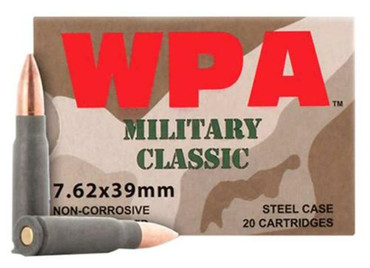 Wolf 7.62x39 124GR FMJ Steel Case 762BFMJ - Tactical Defense Solutions ...