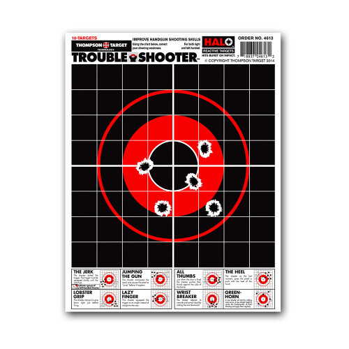 HALO Trouble-Shooter Reactive Splatter Shooting Targets