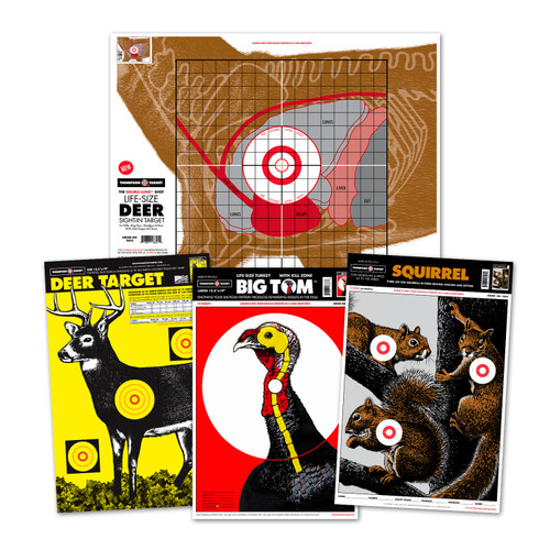 Ultra Bright Animal Hunting Shooting Target Combo Pack (100 Targets)