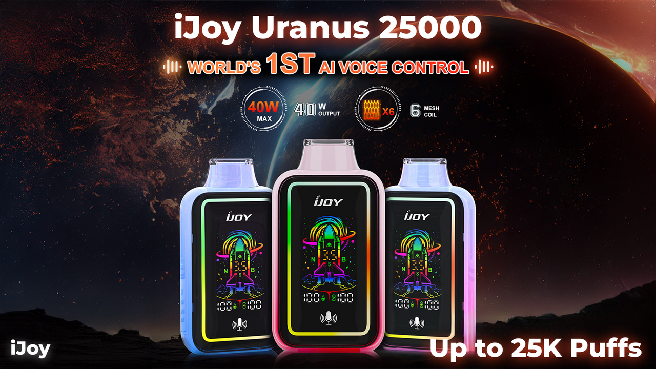 iJoy Uranus 25000: High-Tech Vaping at Its Best - Smart Vape