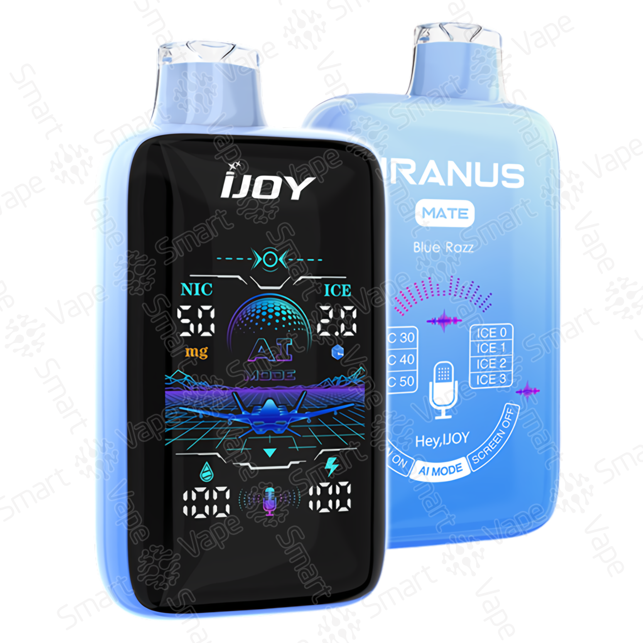 iJoy Uranus Mate 40K Ice & Nic Control Smart Vape | 40000 puffs