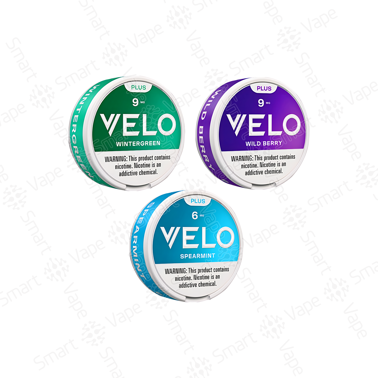 VELO Plus Nicotine Pouches 20ct | smartvape.ai | flavors | pouch