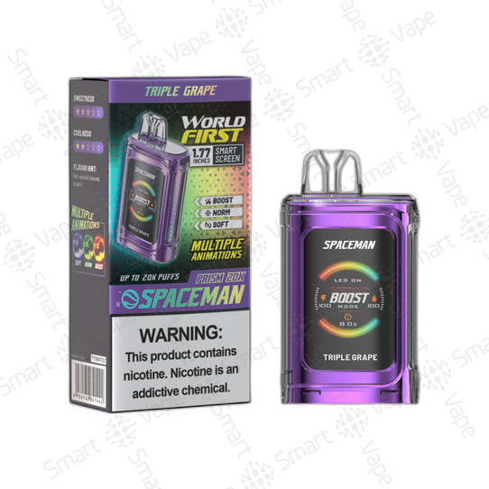 Spaceman Prism 20K Smart Vape | 000 puffs | flavors | recharge
