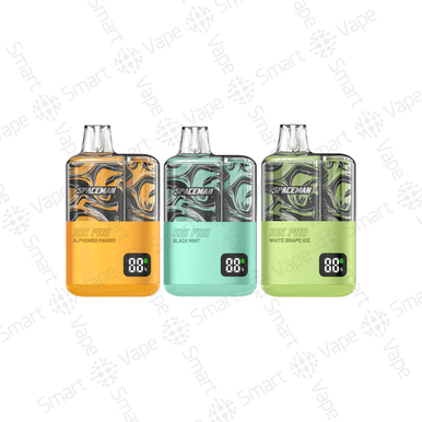 Spaceman 10K Pro Smart Vape | recharge | disposable