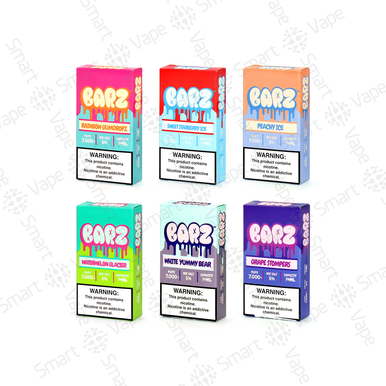 BARZ 7K Smart Vape | 7000 puffs | flavors | recharge | disposable