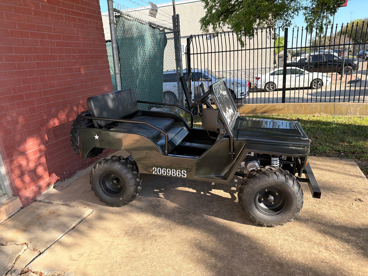 Display Model Massimo Mini 125 Military Style Jeep | Arlington Powersports