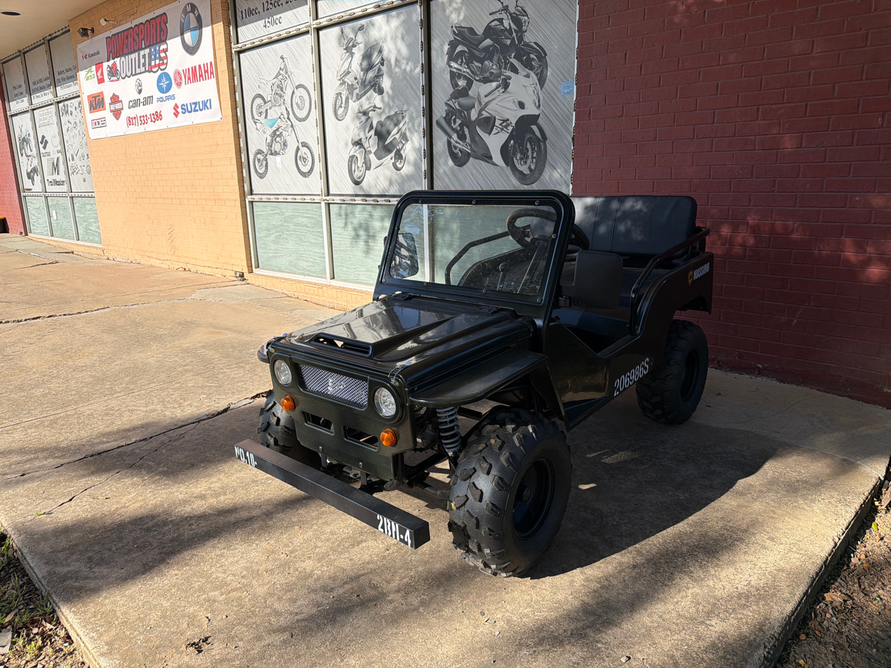Display Model Massimo Mini 125 Military Style Jeep | Arlington Powersports