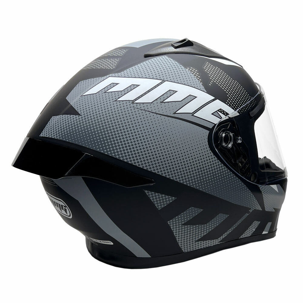 Full Face MMG Helmet - M Size Gray Color | Arlington Power Sports