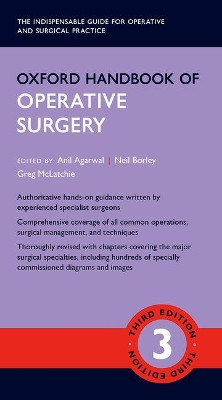 Oxford Handbook of Operative Surgery by Anil Agarwal 9780199608911 ...