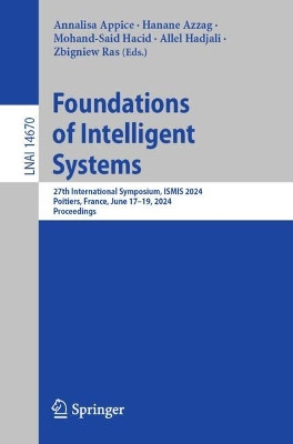 Foundations of Intelligent Systems: 27th International Symposium, ISMIS ...