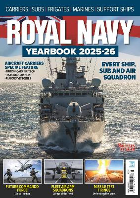 Royal Navy Yearbook 2025/26 Tim Ripley 9781836321828 - Booksplease
