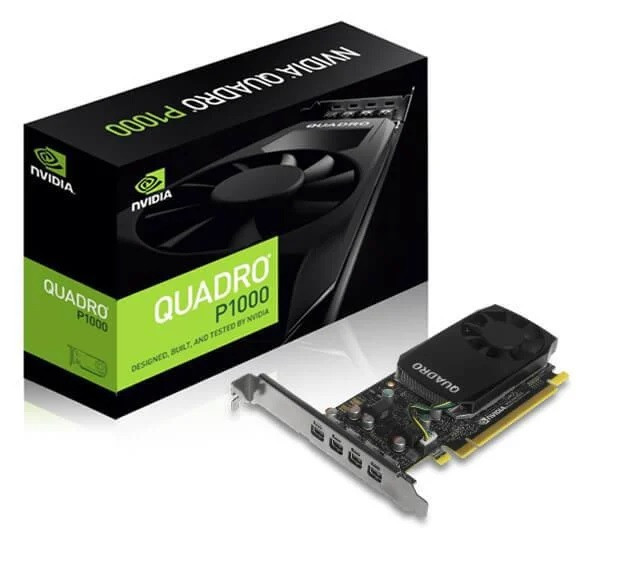 Leadtek NVIDIA Quadro P1000 4GB Workstation Video Graphics Card - Recompute