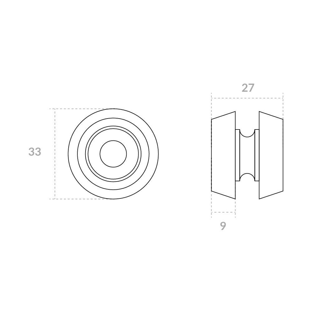 Single Wedge Roller