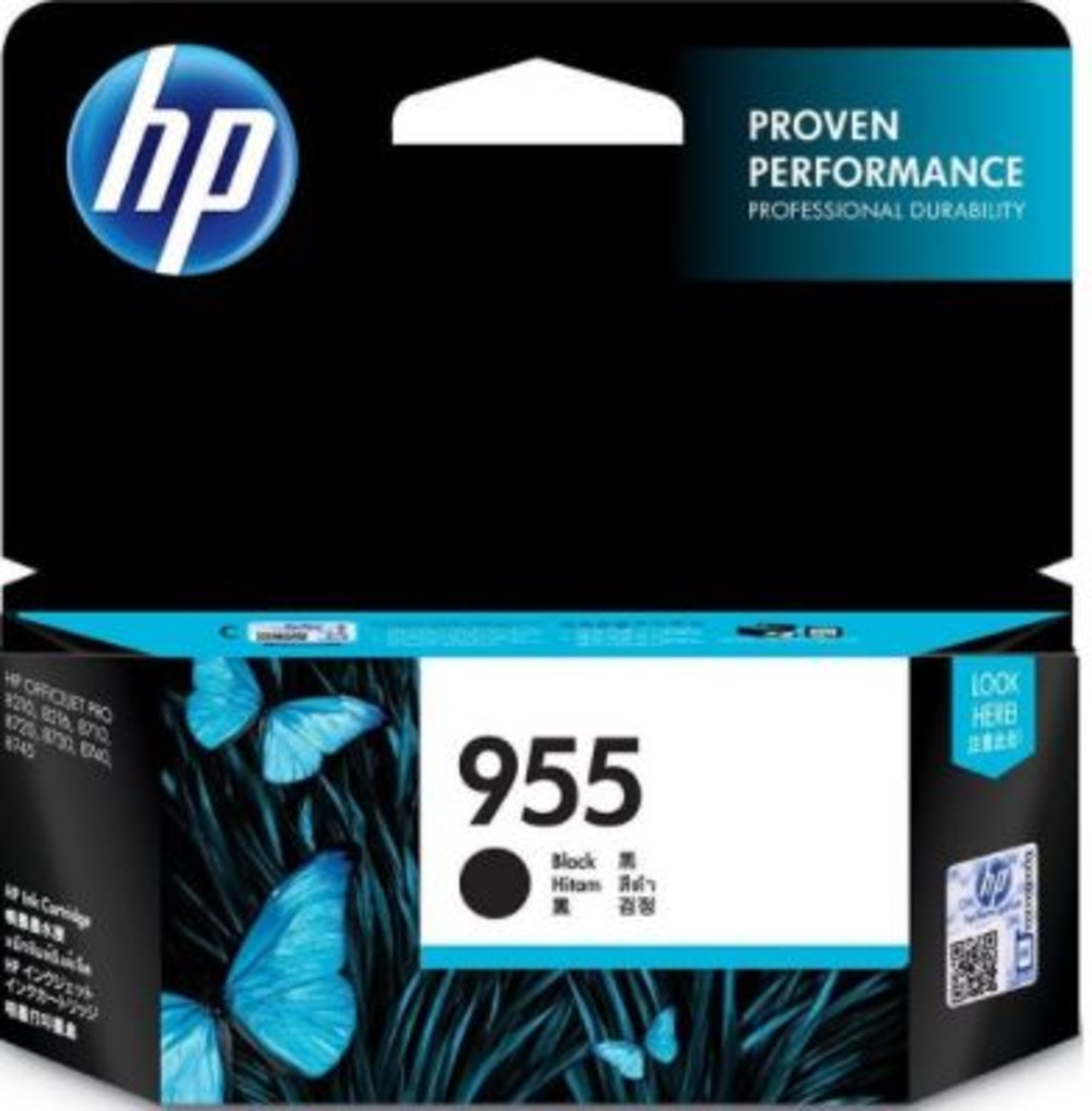 HP Genuine 955 Black Ink Cartridge | Inkarnation