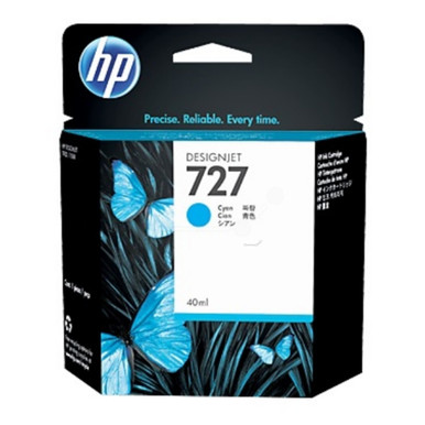 HP 727 Cyan Ink Cartridge (Original) | CartridgesDirect