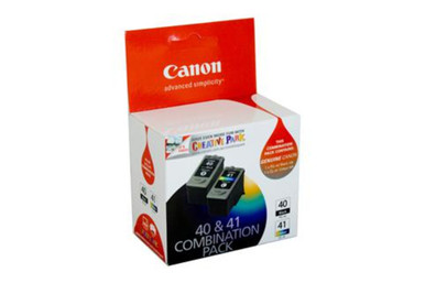 Canon PG 40 + CL 41 Inkjet Cartridges for Sale - Black, Tri Colour ...