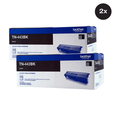 Brother TN-443BK Black High-Yield Toner 2-Pack | CartridgesDirect