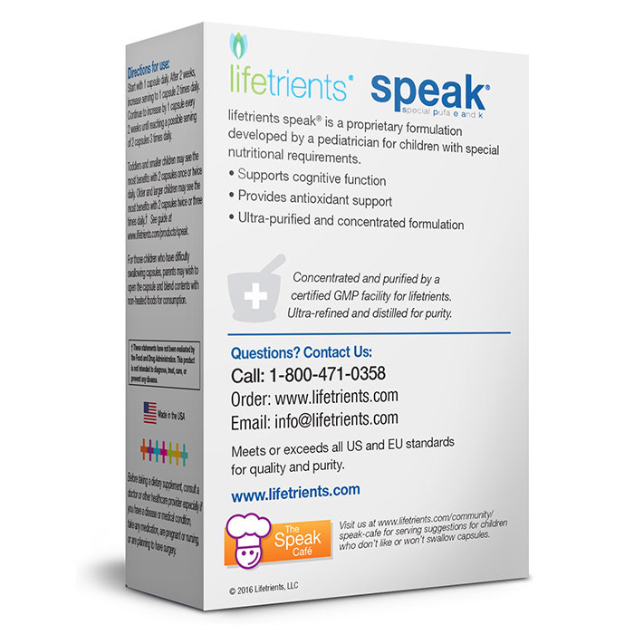 Speak Capsules - Lifetrients.com