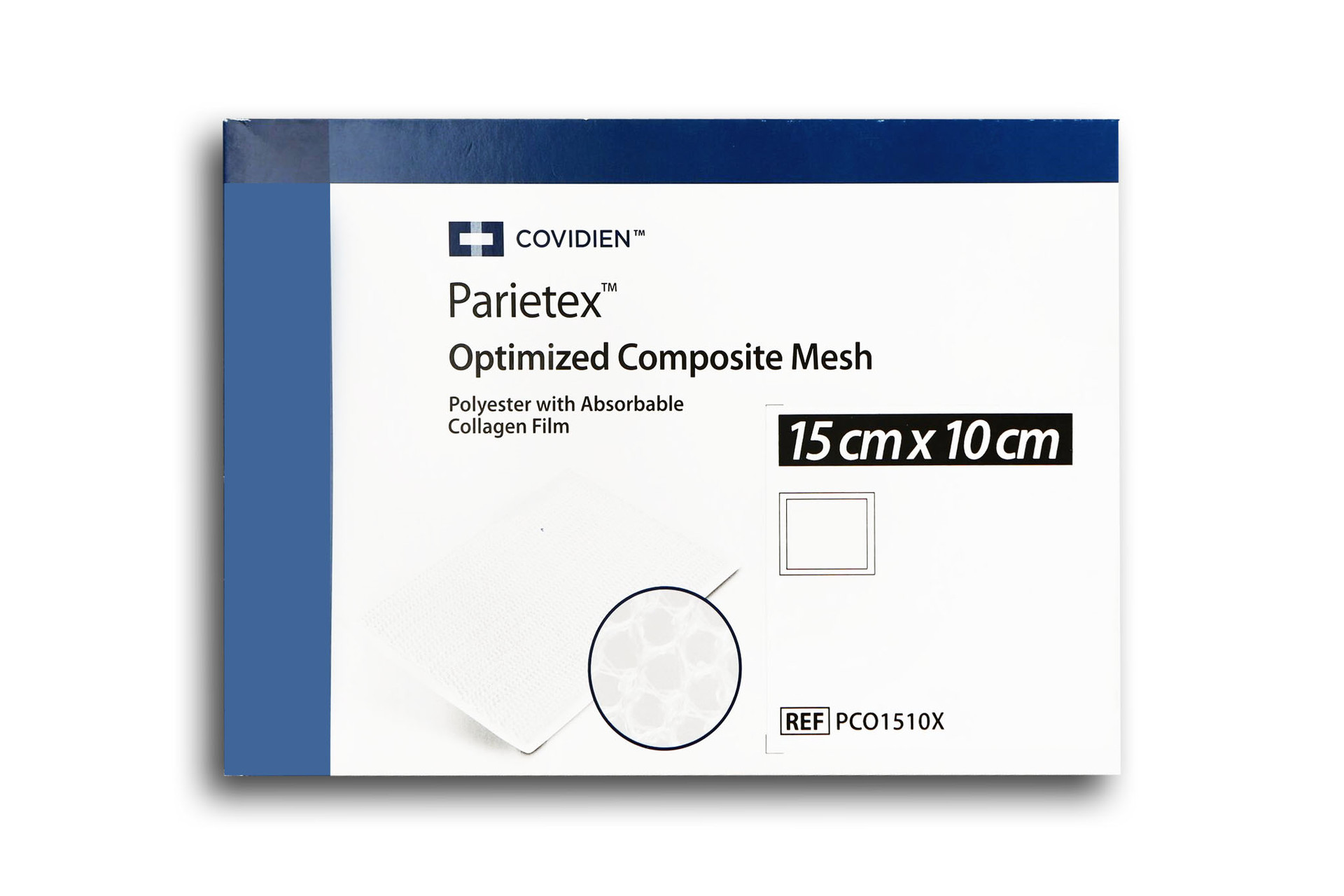 SYM1510 - Covidien Symbotex Composite Mesh 15.0cm x 10.0cm - Box of 1