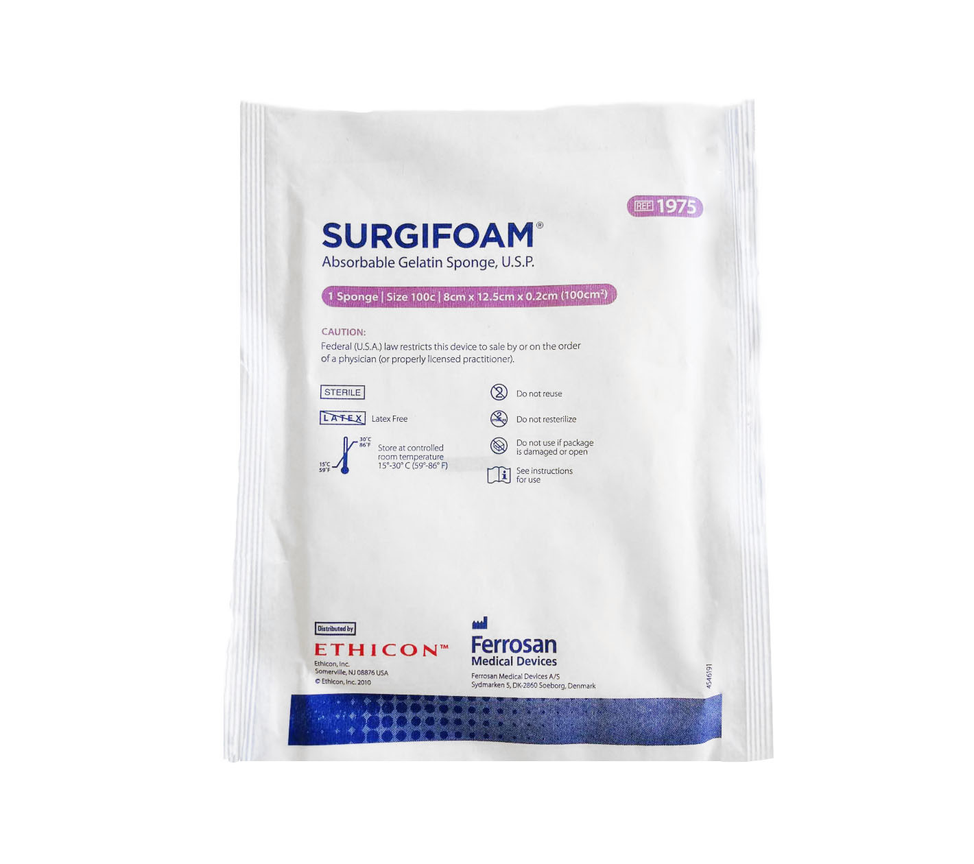 4350 - Ethicon Interceed Absorbable Adhesion Barrier (3" x 4")