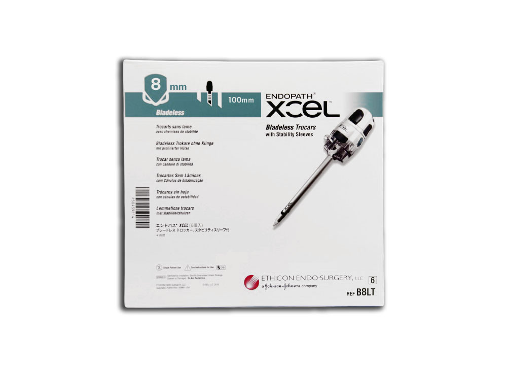 B5LT - Ethicon Endopath XCEL Bladeless Trocar with Stability Sleeve ...