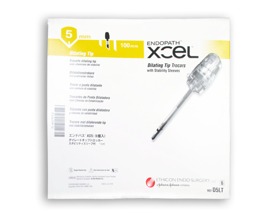 CB5LT - Ethicon Endopath XCEL Universal Trocar Stability Sleeve, 5mm x ...