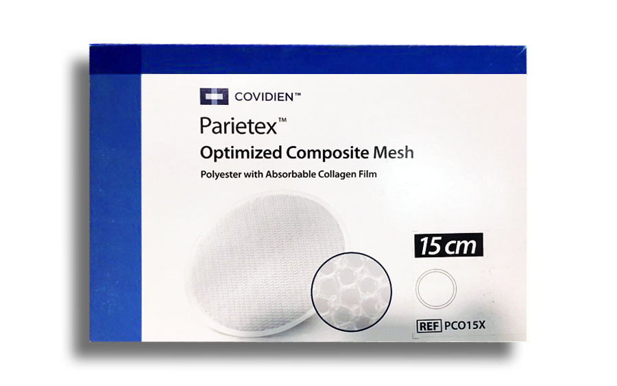 TEM1509G - Covidien Parietex ProGrip Mesh Rectangle 15.0cm x 9.0cm ...