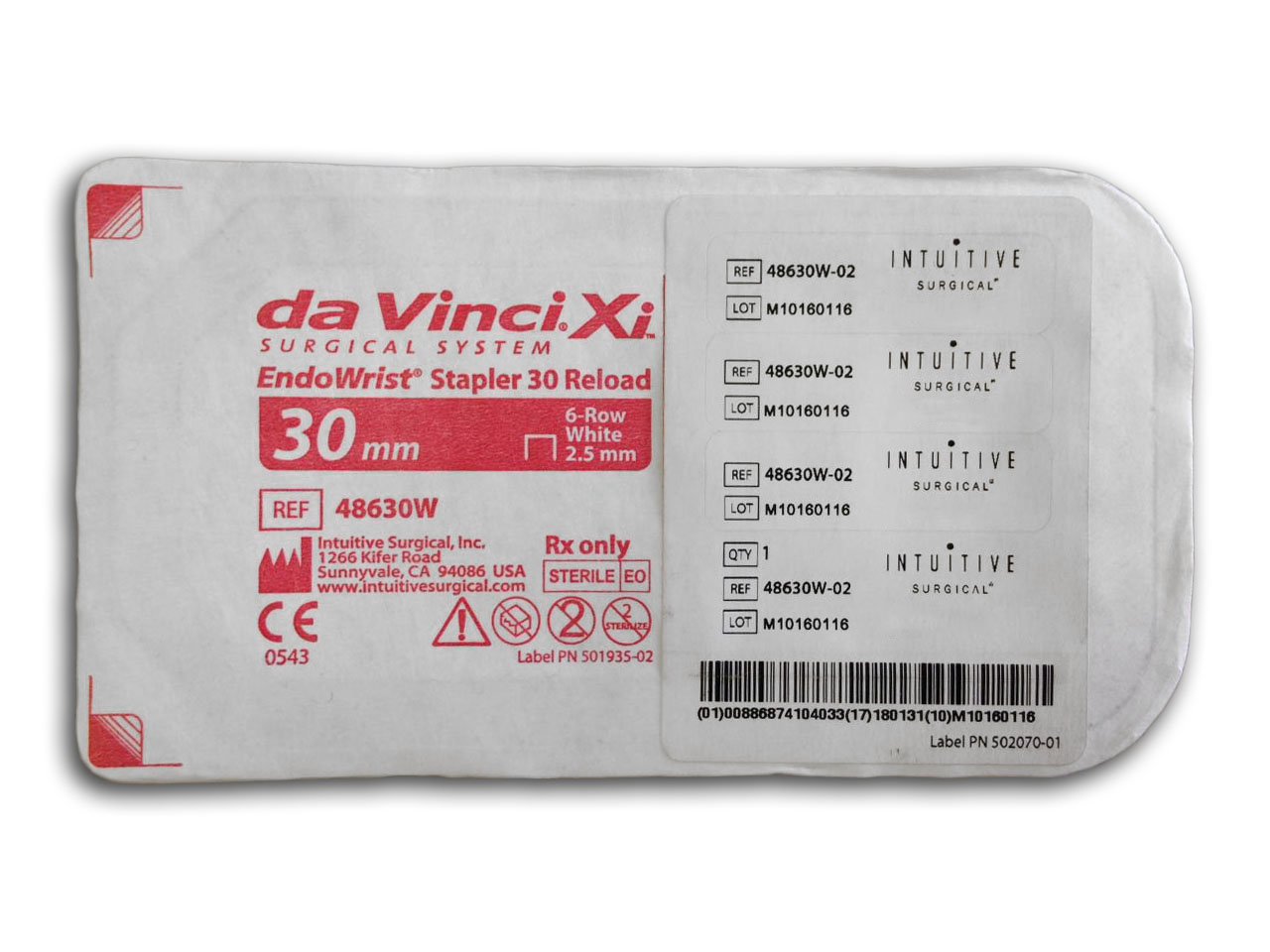 48630W - Intuitive Surgical DA VINCI® XI™ ENDOWRIST ® Stapler Reload ...