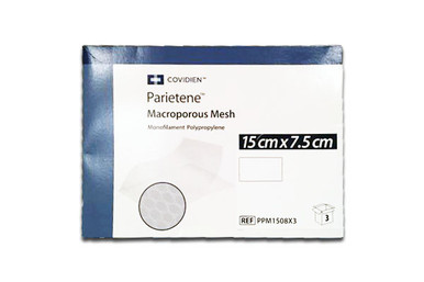 PPM1508X3 - Covidien Parietene Macroporous Mesh 15.0cm x 7.5cm - Box of 3