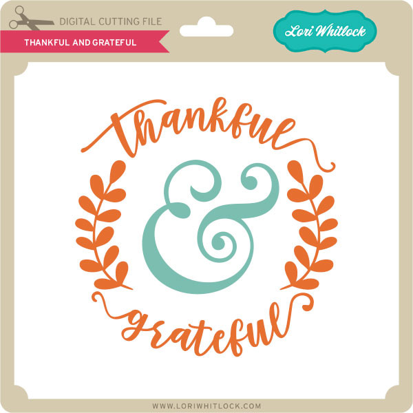 Grateful Font - Lori Whitlock's SVG Shop