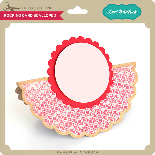 Rocking Card Pinking Edge - Lori Whitlock's SVG Shop