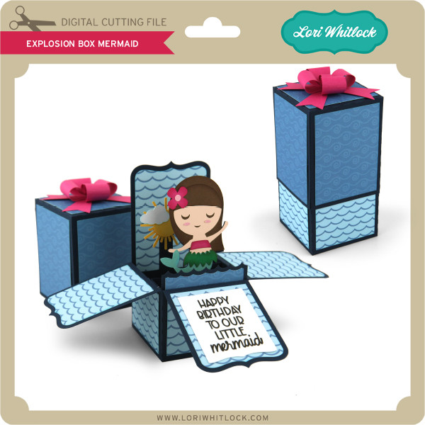 Pocket Explosion Box Lori Whitlock S Svg Shop