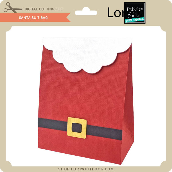 Santa Suit Card - Lori Whitlock's SVG Shop