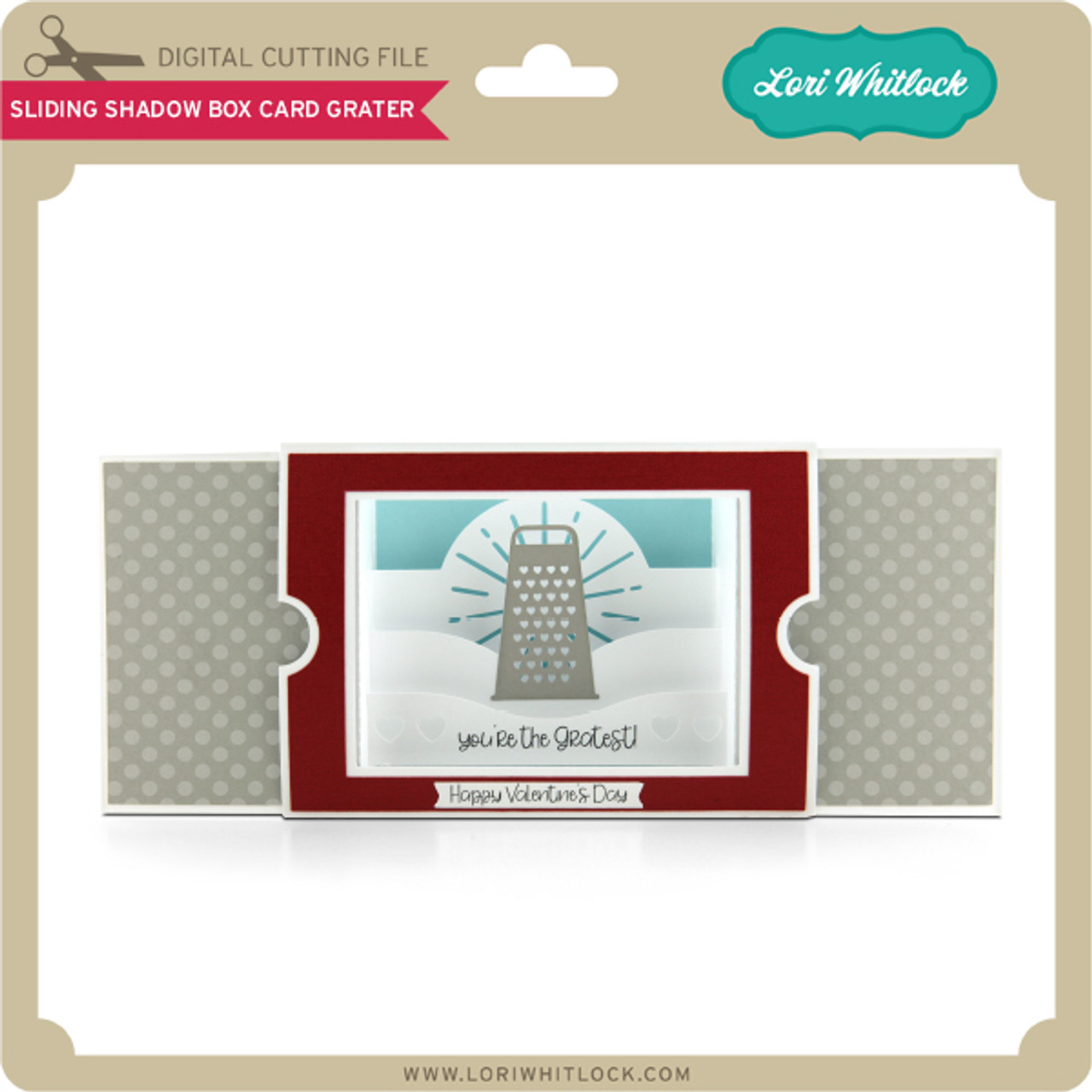Sliding Shadow Box Card Truck - Lori Whitlock's SVG Shop