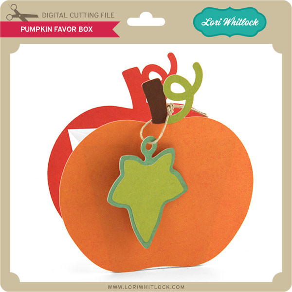 Pumpkin Petal Box - Lori Whitlock's SVG Shop