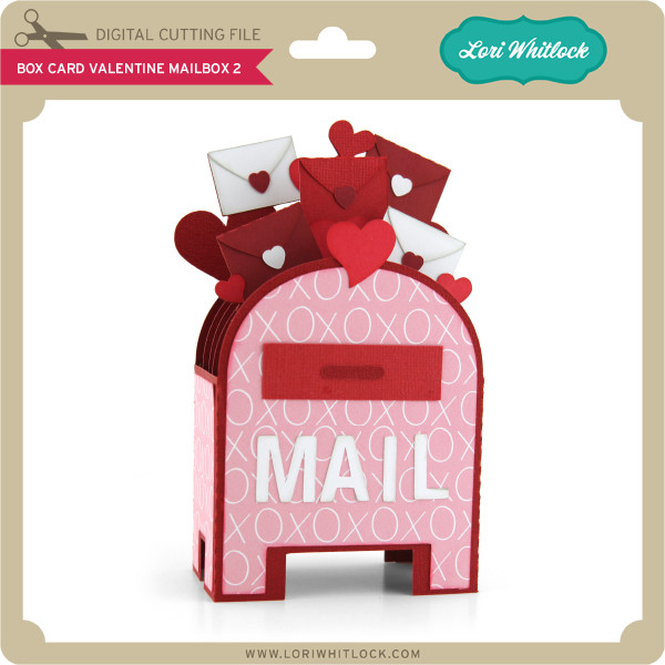 Valentine Mailbox - Lori Whitlock's SVG Shop