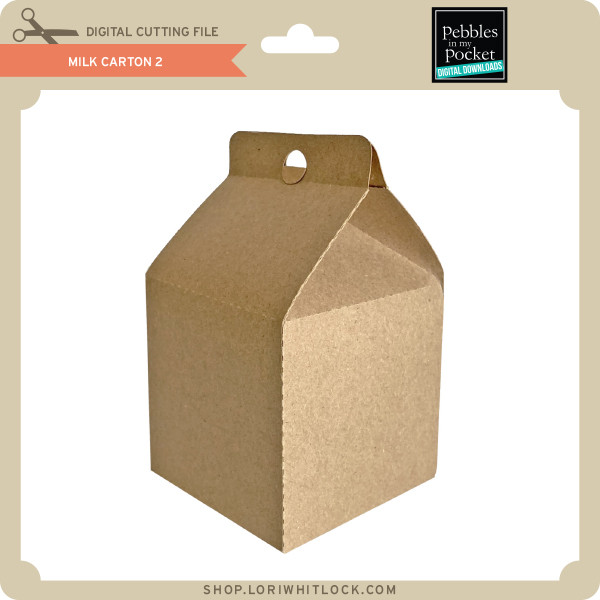 Milk Carton with Handle - Lori Whitlock's SVG Shop