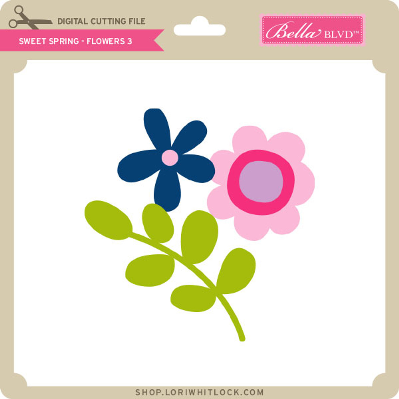 Sweet Spring - Flower Tree - Lori Whitlock's SVG Shop