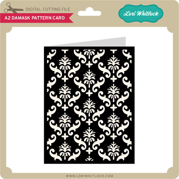 A2 Circle Pattern Card - Lori Whitlock's SVG Shop