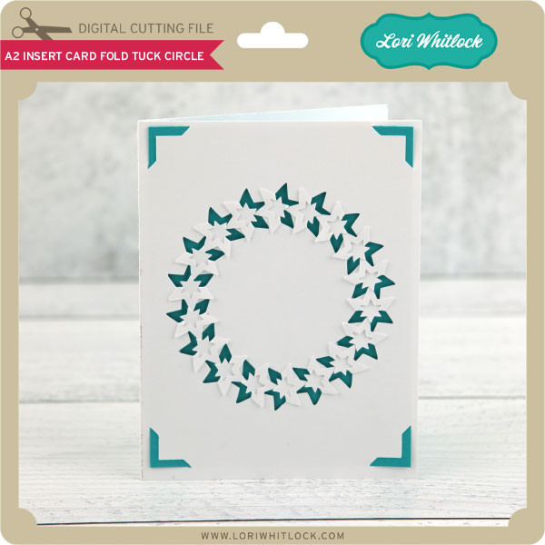 A2 Circle Pattern Card - Lori Whitlock's SVG Shop