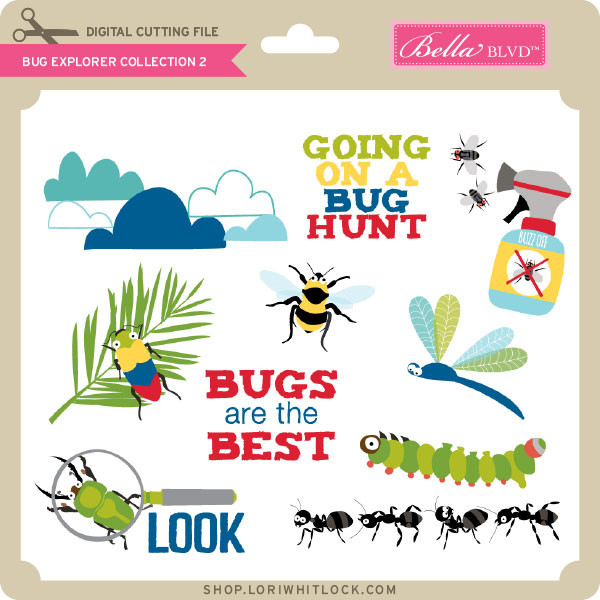 Bug Explorer 2 - Collection - Lori Whitlock's SVG Shop