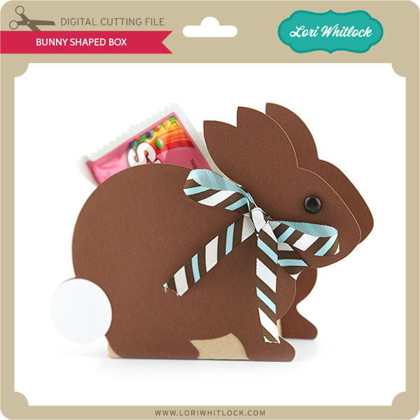 Bunny Shaped Card - Lori Whitlock's SVG Shop